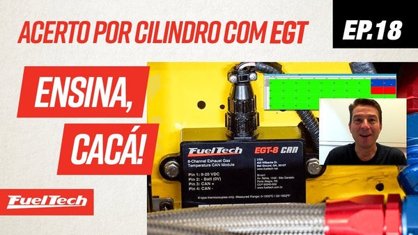 FuelTech EGT-4 CAN - Melhore o acerto do seu motor - FuelTech Brasil