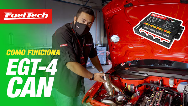 FuelTech EGT-4 CAN - Melhore o acerto do seu motor - FuelTech Brasil